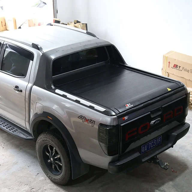 Truck-Aluminum-Alloy-Waterproof-Electric-4x4-Pickup-Retractable-Tonneau ...