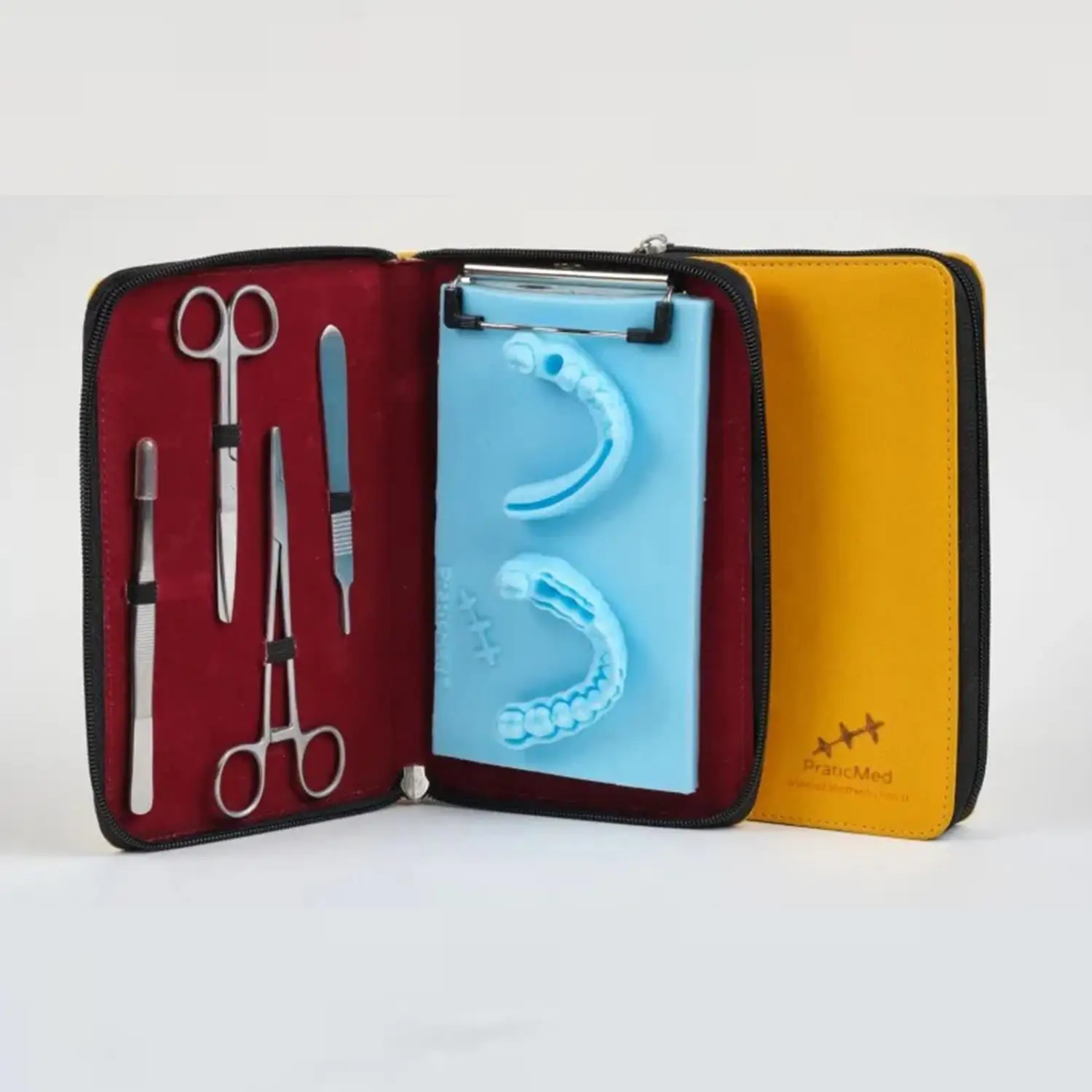Praticmed-Dentistry-Suture-Flap-Closure-Silicoe-Set-Bag-Type-Blue ...