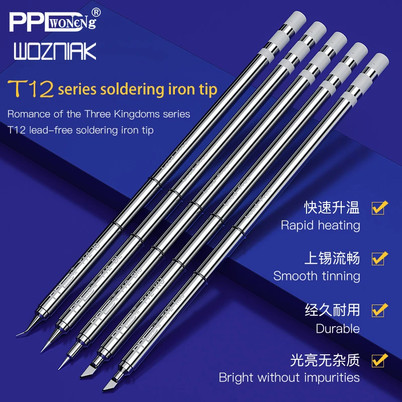 PPD T12 Series Soldering Iron เคล็ดลับเปลี่ยนเครื่องทำความร้อน Solder ...
