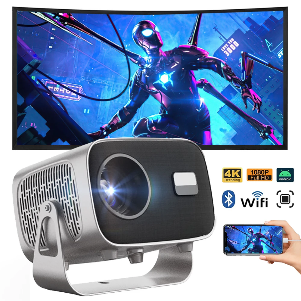 A10-Smart-Projector-Android-11-0-MINI-Portable-projector-4k-5G-WIFI ...