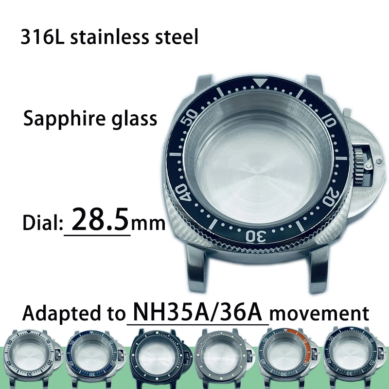 Casing Jam Tangan Menyelam Retro Modis Kepribadian Modifikasi Seiko Jam ...