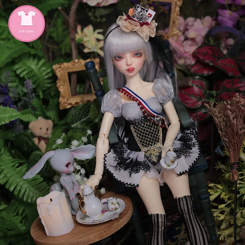 BJD Clothes 1/4 For New Release Active Line Girl Body Gothic Style Clothing Doll Accessories ...