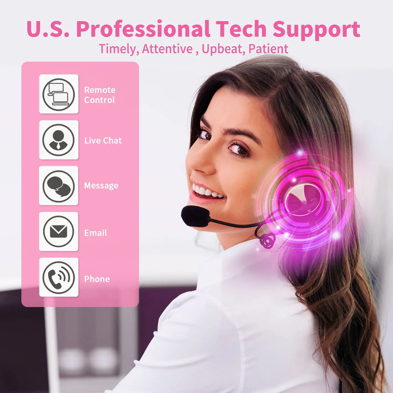 Pink Zebra Headphones