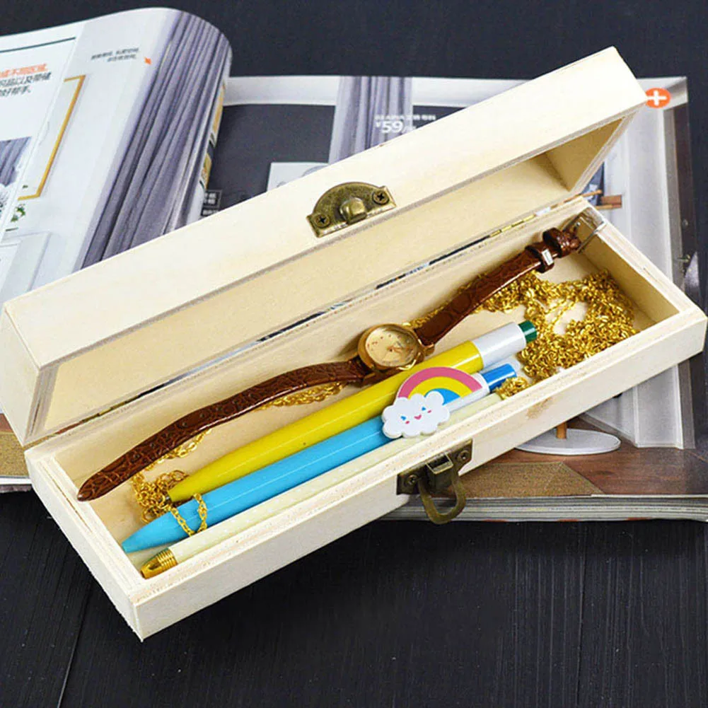 Elegant-Jewelry-Case-Wooden-Box-Gift-For-Home-Storage-Perfect-For ...
