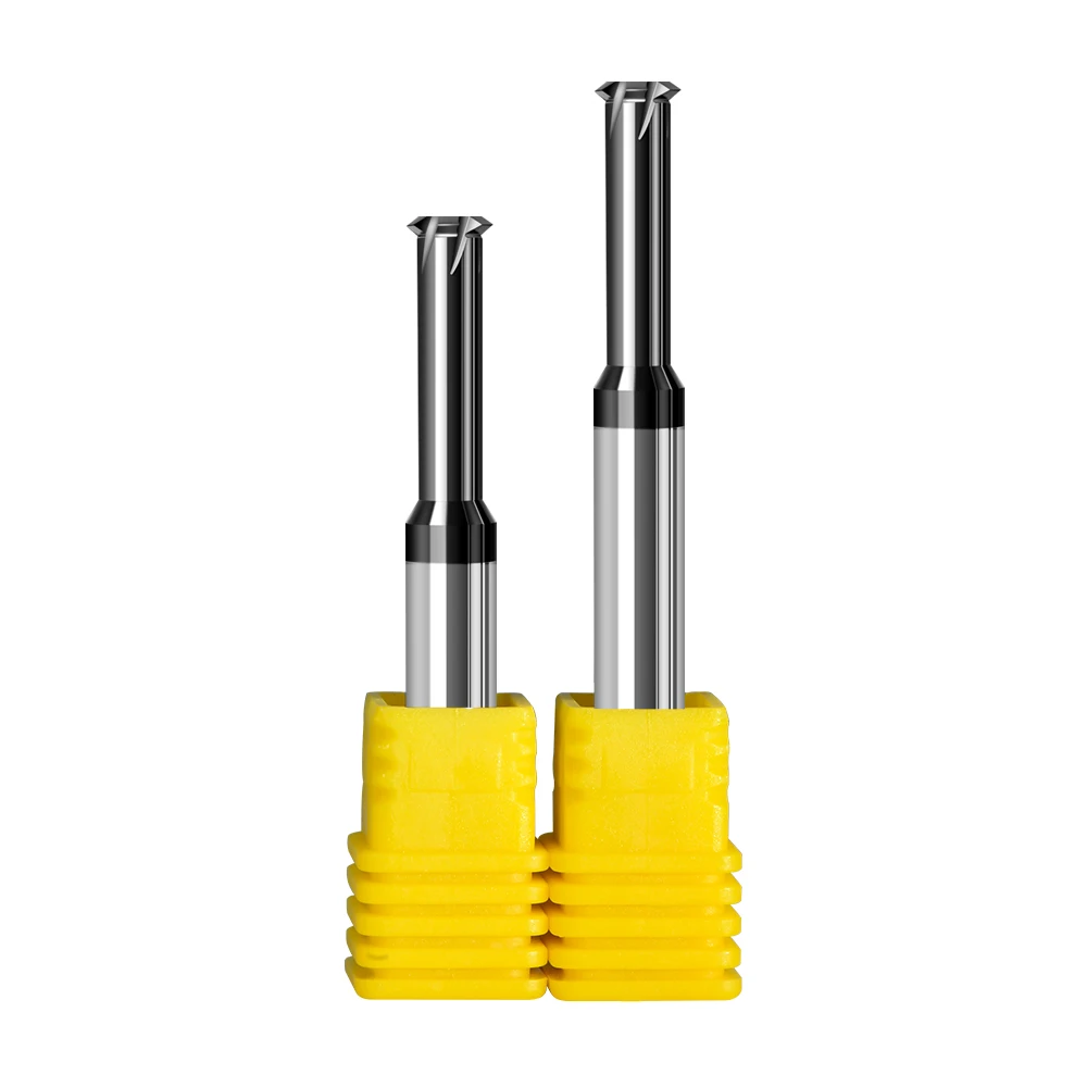 1pcs CNC HRC 60 Degree carbide Single tooth Thread End Mill M1 M1.2 M1 ...