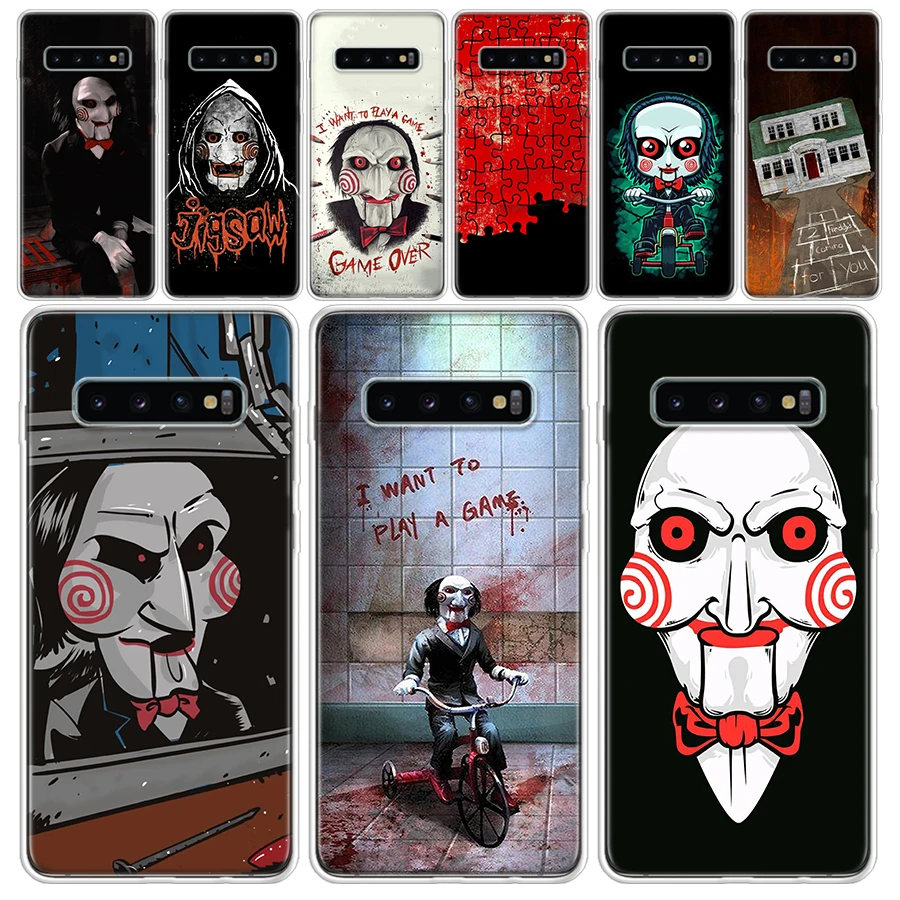 The Jigsaw Killer Horror Phone Case for Samsung Galaxy S22 Ultra S20 FE ...