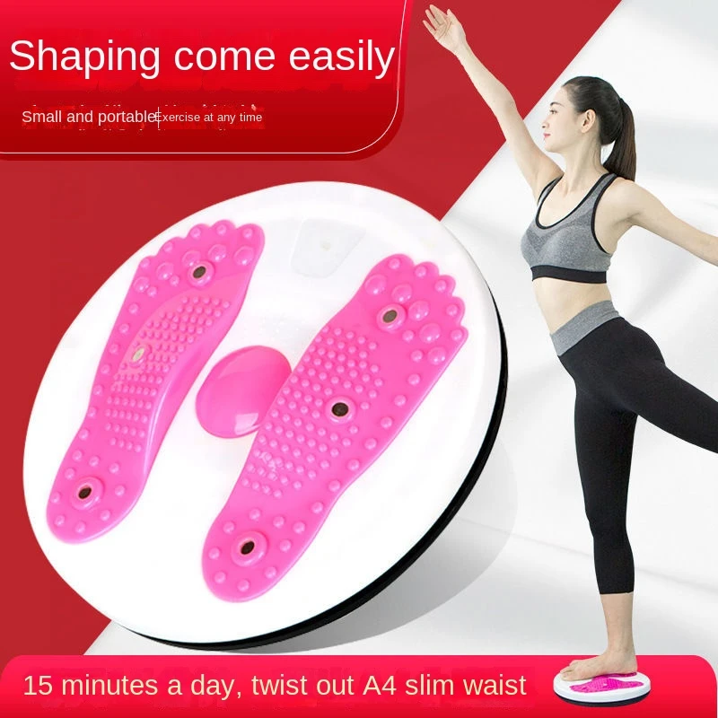 Twist Board Fitness Balance Waist Twisting Disc | Wobble Balance Board ...