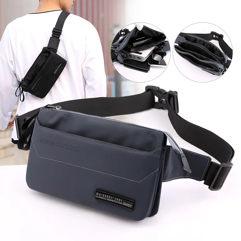 Chest Pack Messenger Waist | Men Waist Bag Cross Body | Cross Body Bags ...