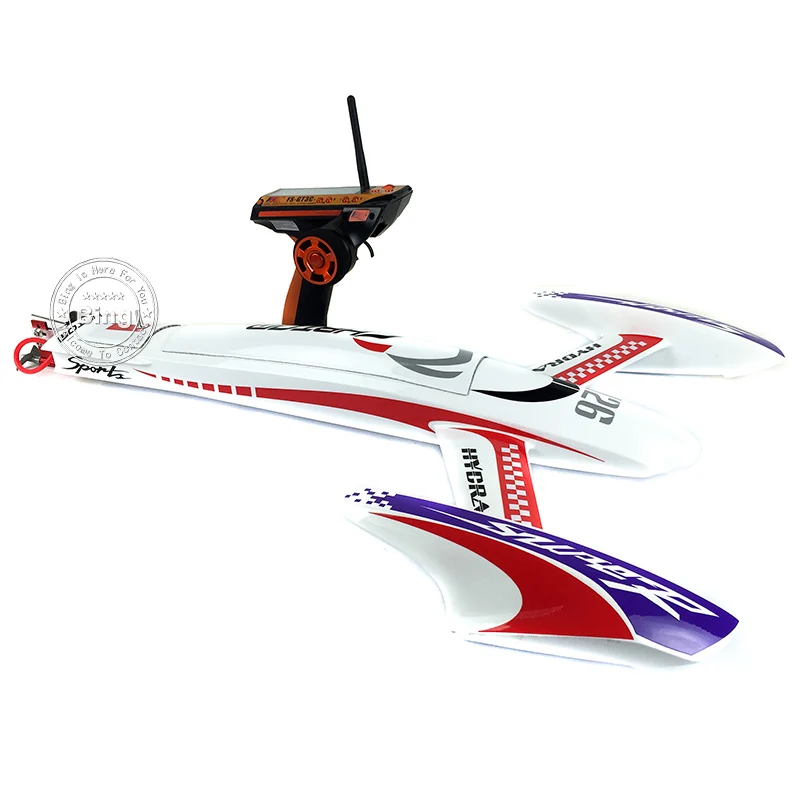 H660-100KM-H-Yellow-White-Kevlar-Electric-Racing-Speedboat-RTR-RC-Boat ...