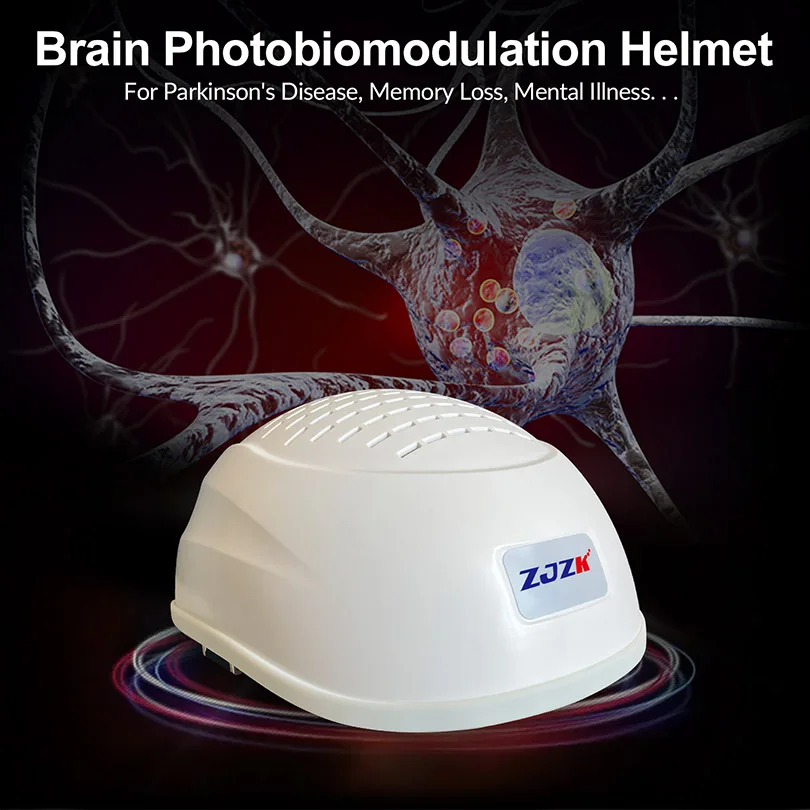 Alzheimer-Treatment-Brain-Waves-Helmet-28W-40Hz-LED-1070nm-for ...