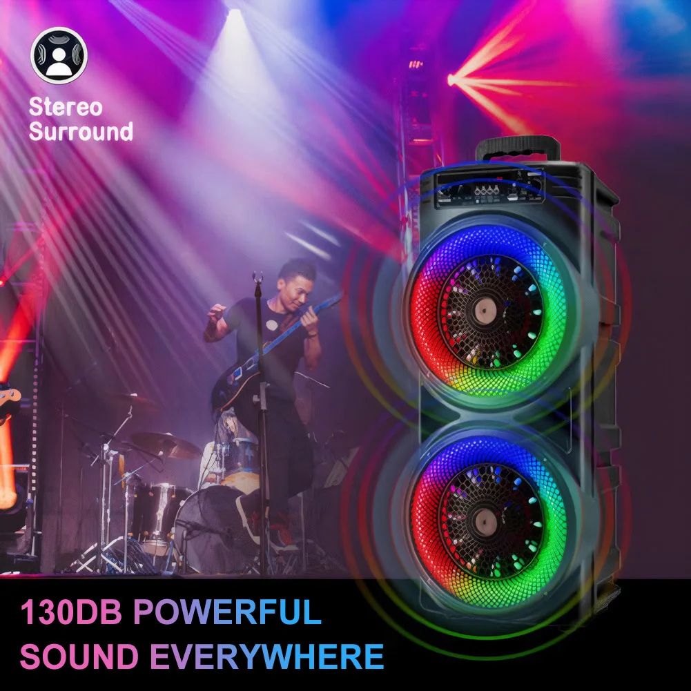 BT-Speaker-Loud-Boombox-with-Double-Subwoofer-Deep-Bass-Lights-Outdoor ...