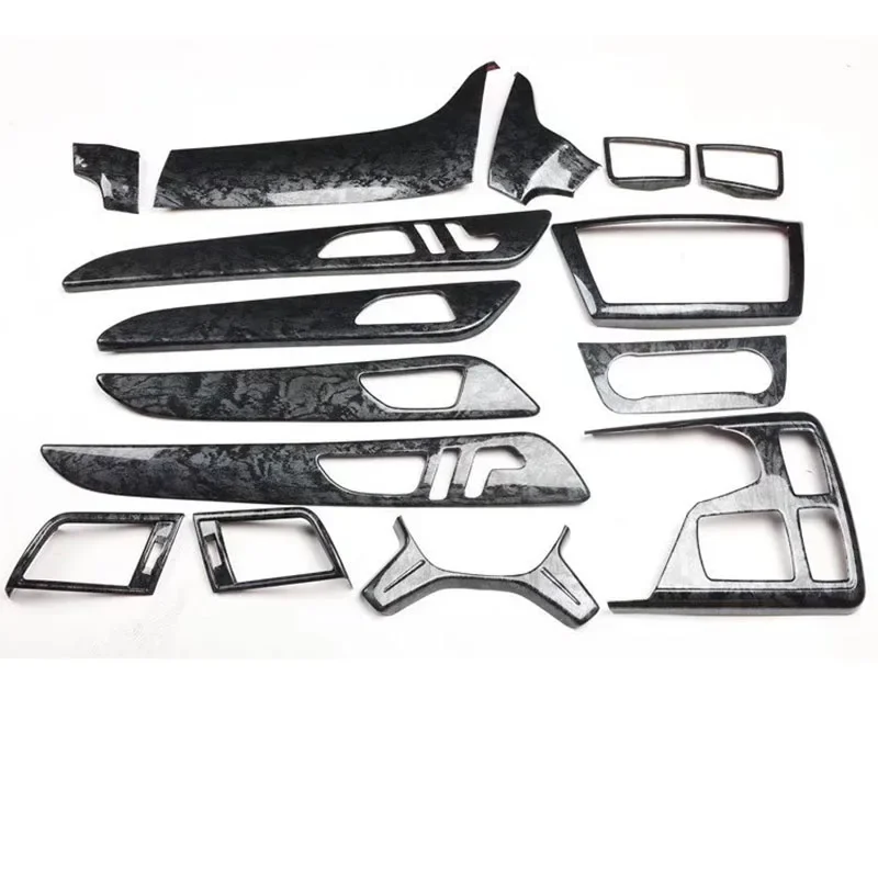 For-Mercedes-Benz-ML-GL-W166-X166-2012-2015-Interior-Black-Wood-Color ...