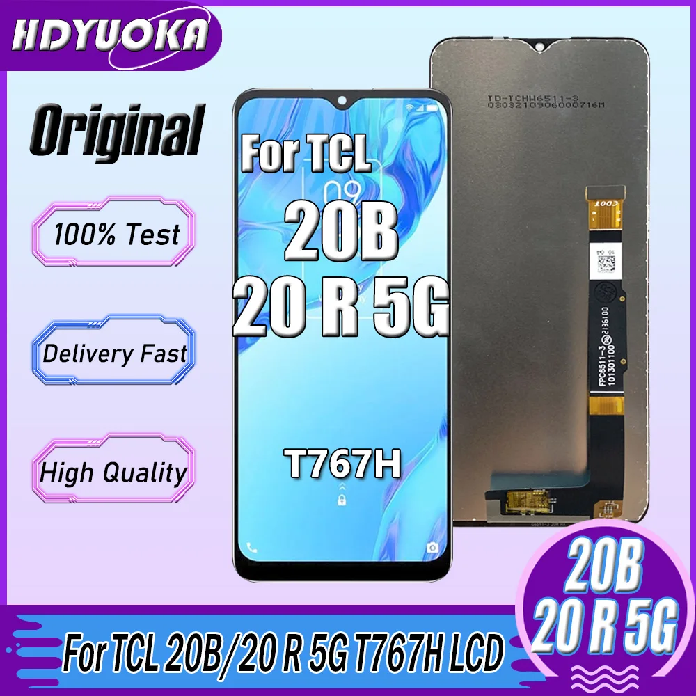 6-52-Original-For-TCL-20B-LCD-Display-Touch-Screen-Digitizer-Assembly ...
