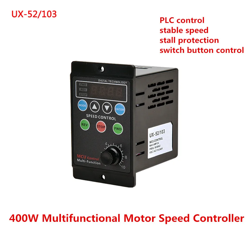 UX-52-MCU-Speed-Controller-Multi-function-Motor-Speed-Controller-400W ...