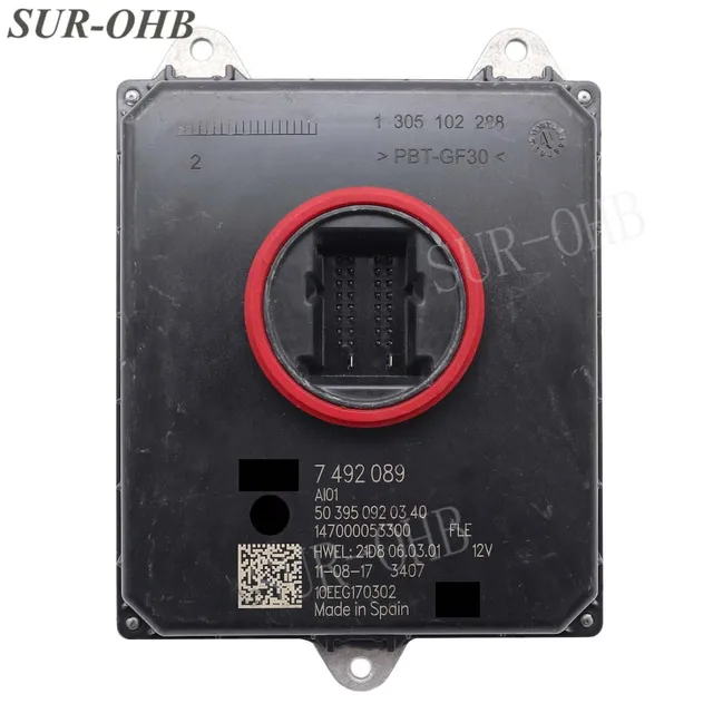 Insert Computer Ballast ECU 7492089 for BMW Control Unit 63117492089 ...