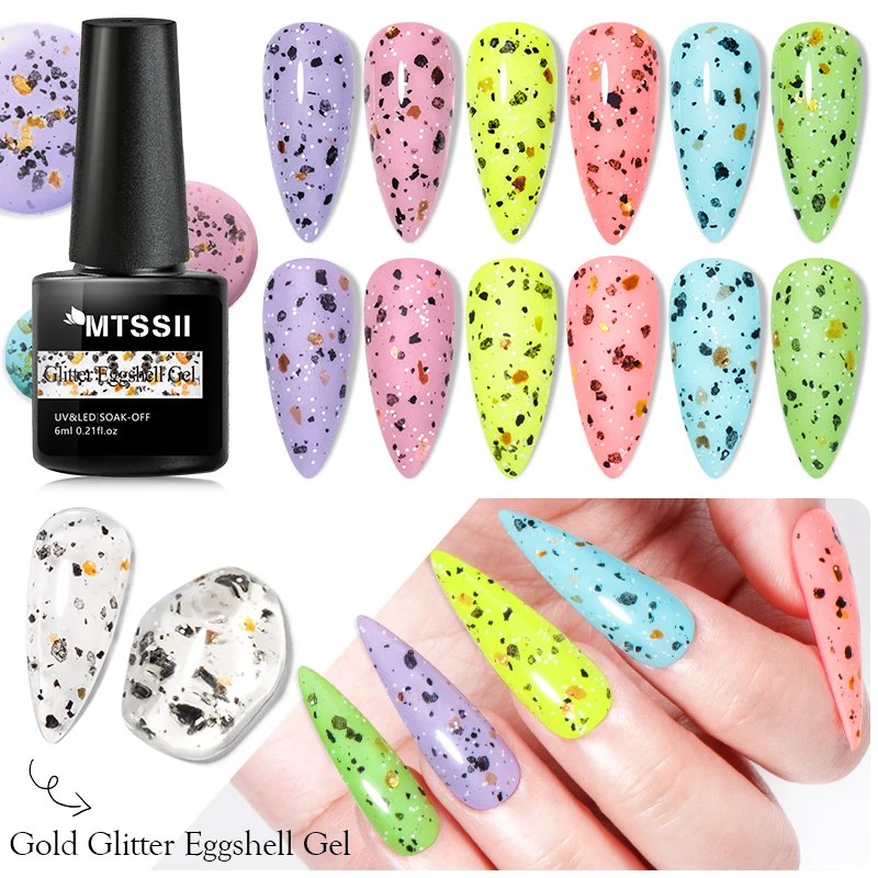 Mtssii-6ml-Glitter-Eggshell-Gel-Nail-Polish-Quail-Egg-Effect-Gel-Soak ...