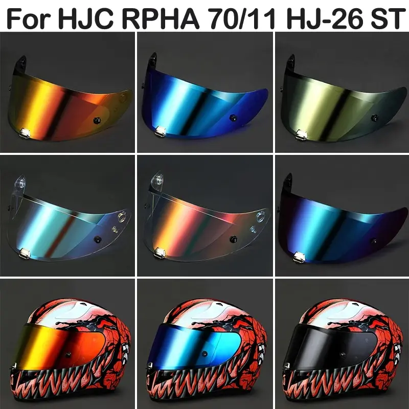 HJ-26 Helmet Visor for RPHA 70 RPHA 11 HJ-26 ST Motorcycle Helmet ...