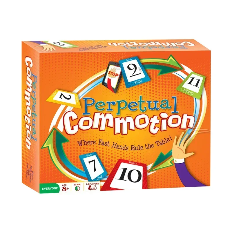 Perpetual Commotion Card Games Toys for Families and Friends Super Fun ...