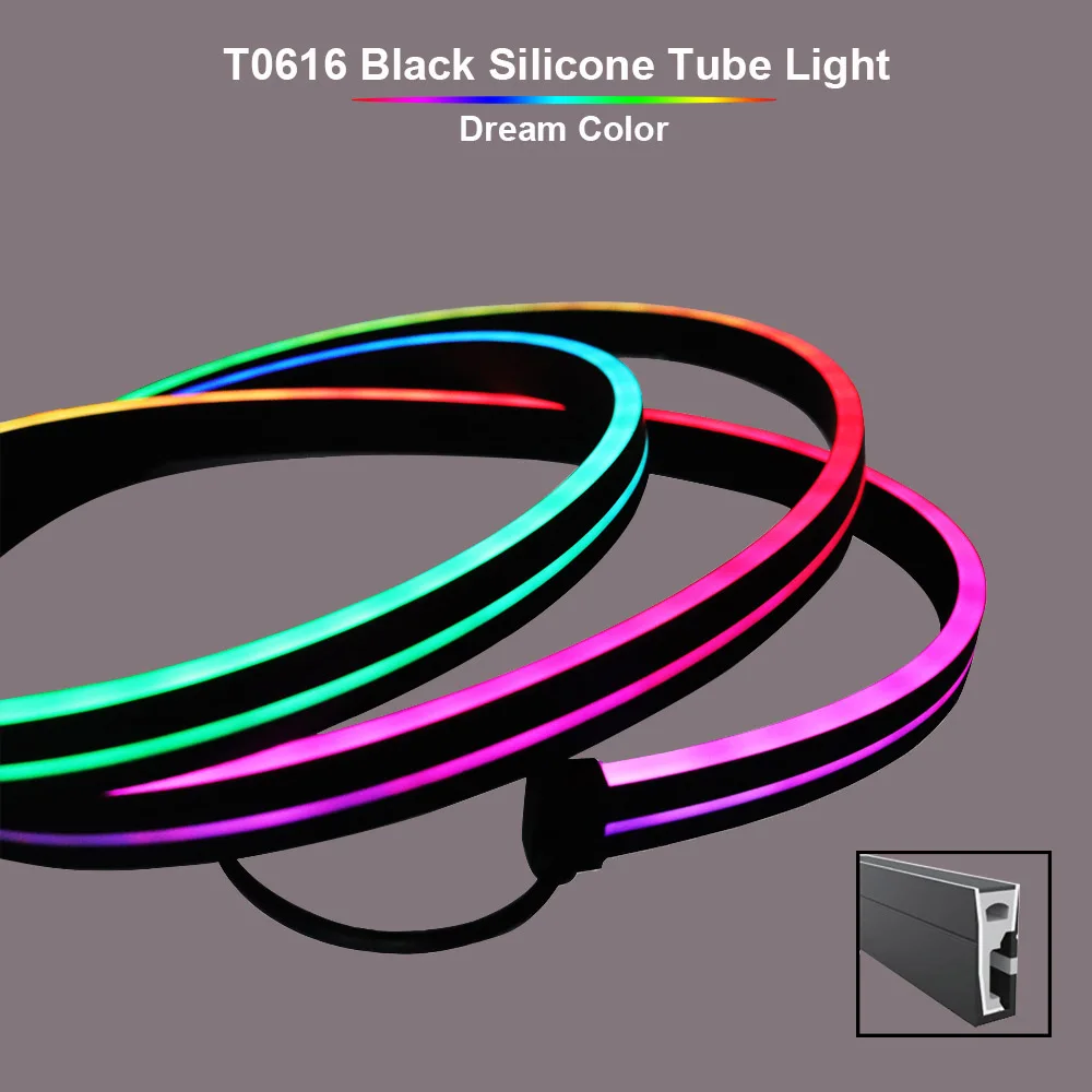 WS2811-LED-Strip-72Leds-m-Neon-Light-Individually-Addressable-Black ...