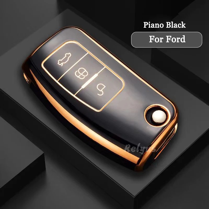 TPU Car Key Case Cover for Ford Fiesta Focus 2 Ecosport Kuga Escape ...