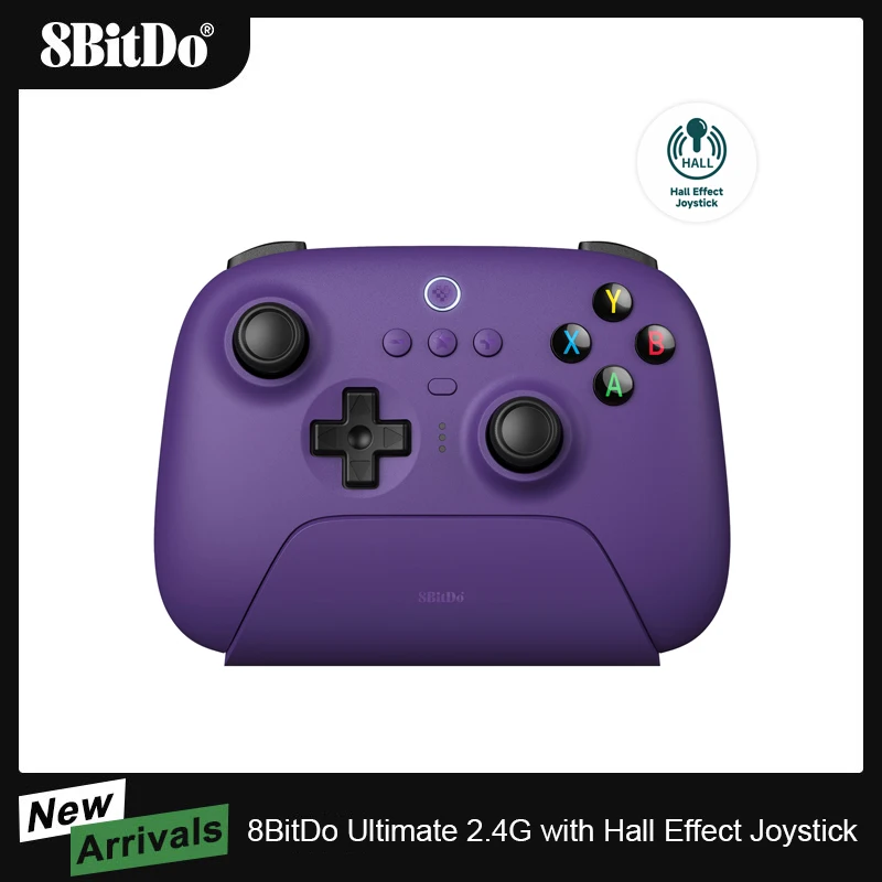 AKNES-8BitDo-Ultimate-Wireless-2-4G-Game-Controller-Gamepad-Hall-Effect ...