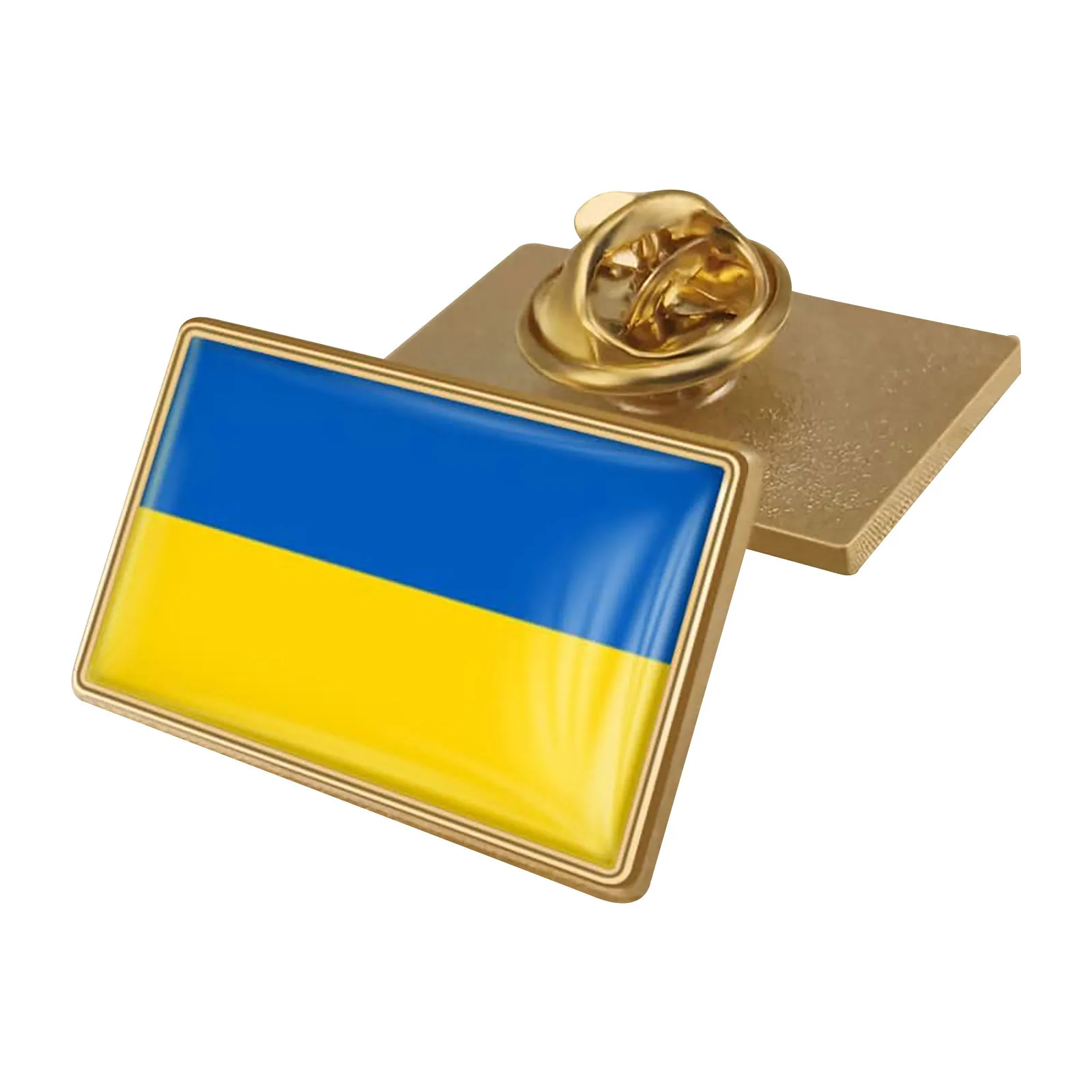 Ukraine Flag Lapel Pin Badges For Clothes In Patches Rozety Papierowe ...