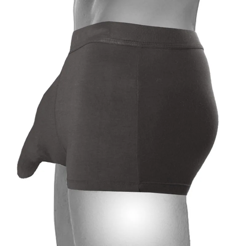 Homens-meados-cintura-U-convexo-tronco-do-elefante-Modal-Underwear ...