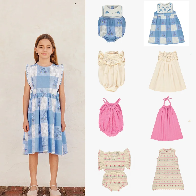 2025 Summer Girls Dress bebe Printed Kids Tee Top and Shorts Pant Set ...