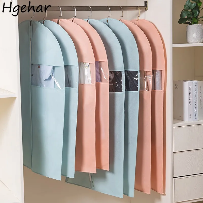 Household-Clothing-Covers-Dust-proof-Storage-with-Zipper-Clothes-Bags ...