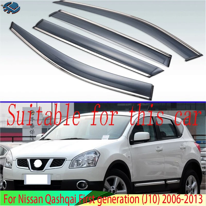 For Nissan Qashqai First generation (J10) 2006-2013 Plastic Exterior ...