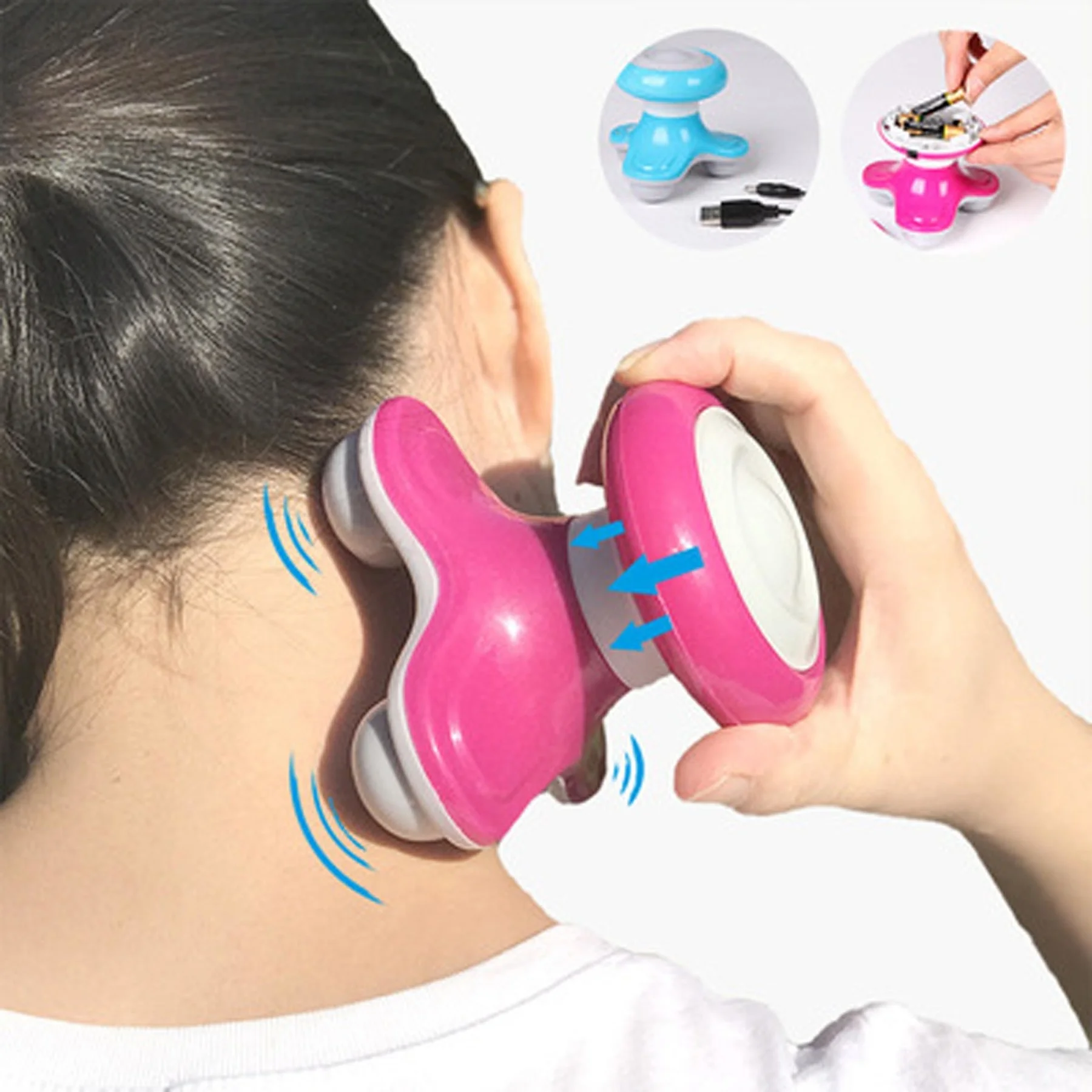 Mini-Neck-Massager-with-Neck-and-Back-Function-Plastic-Triangle ...