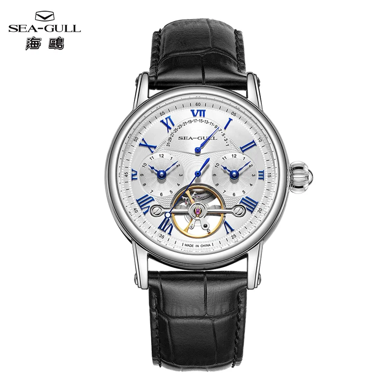 2026 Seagull Dual Time Zone Automatic Mechanical Watch Men Luxury ...