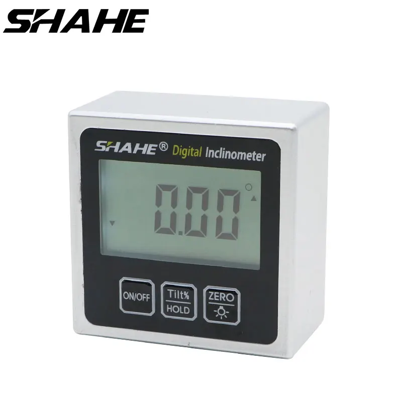 Digital Angle Gauge Protractor Inclinometer Plastic Bevel Box Level ...