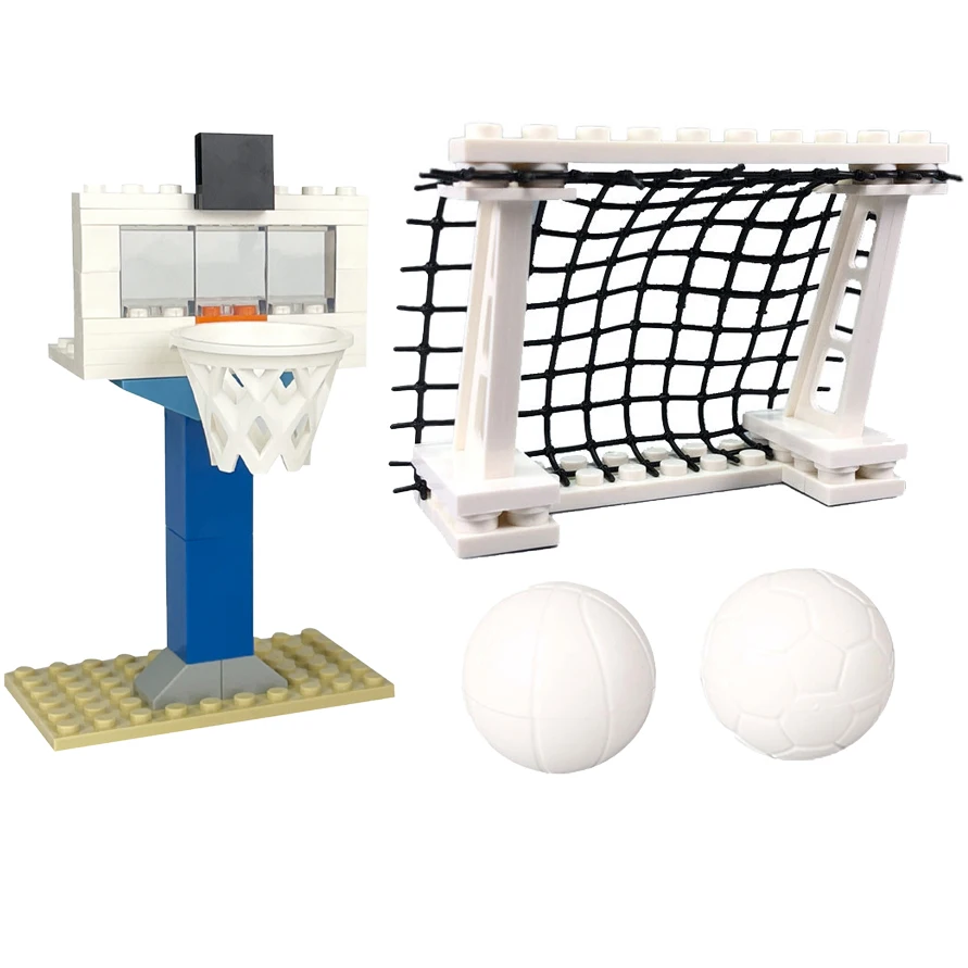 MOC-Football-Soccer-Basketball-Building-Blocks-City-Sports-Ball ...
