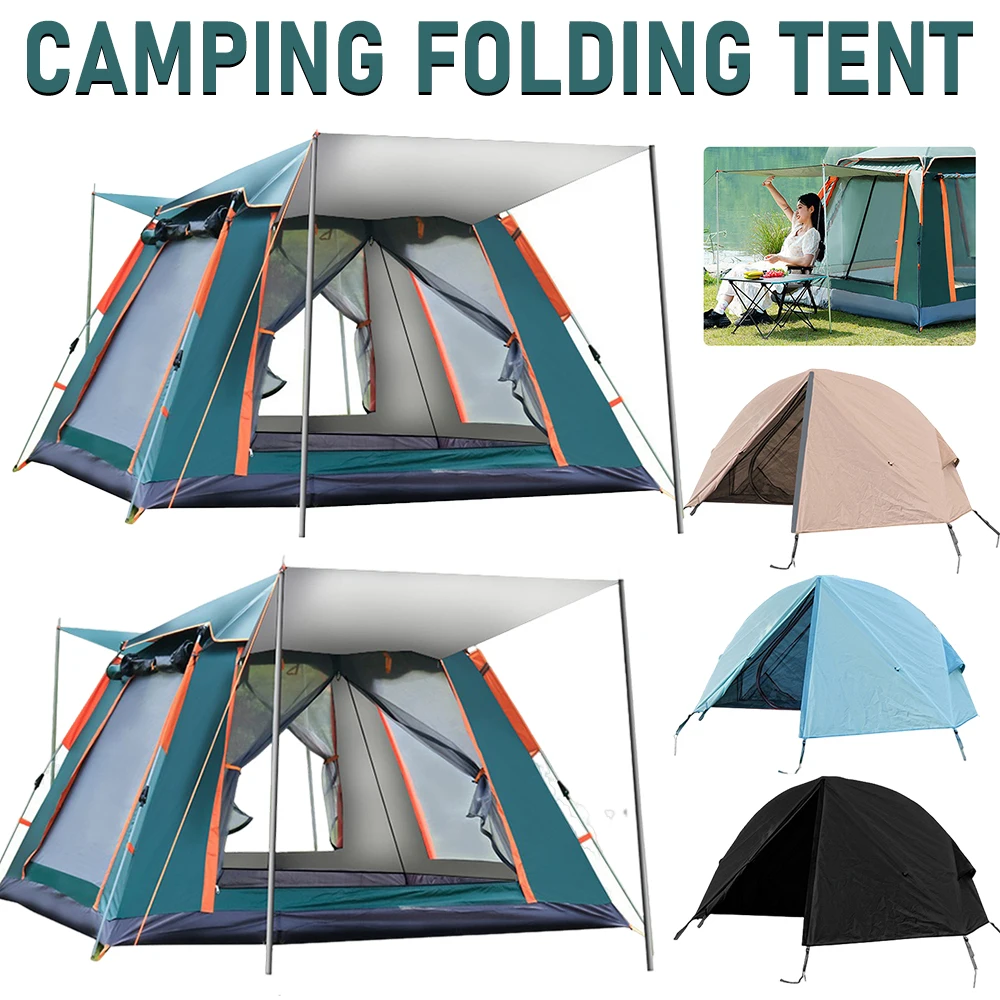Camping-Auto-Open-Tent-Outdoor-Folding-Sun-Protection-Instant-Pop-Up ...