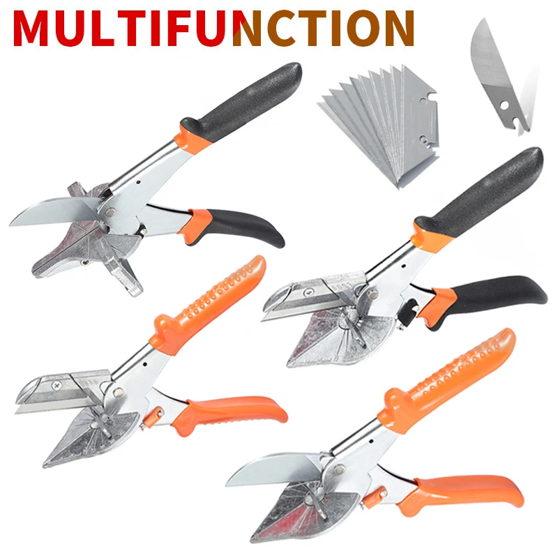 Multi Angle Miter Shear Cutter Adjustable Angle Scissors 45-135 Degree ...