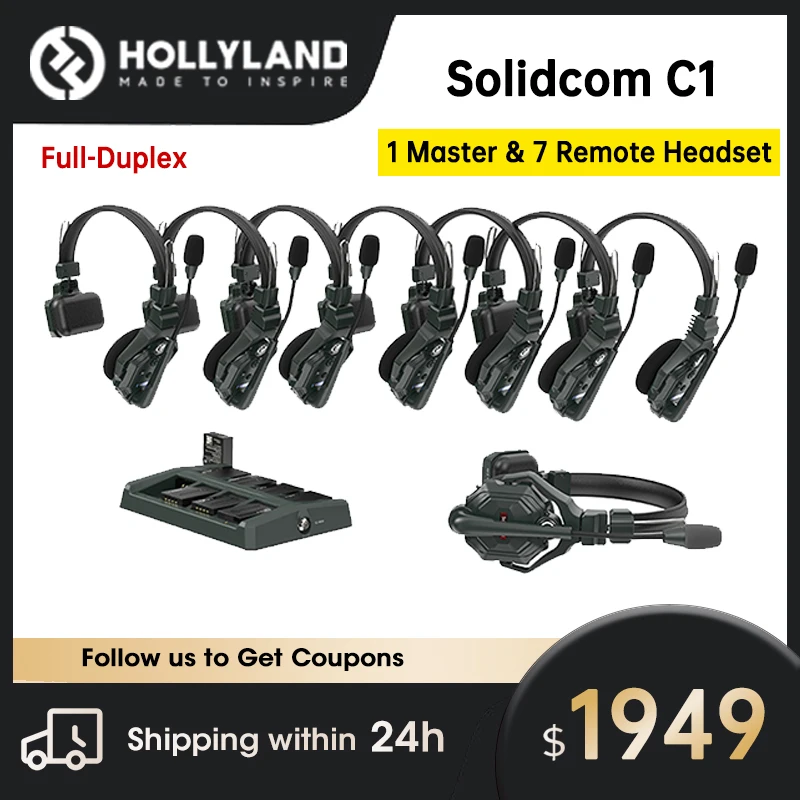Intercom System Communication | Solidcom C1 Hollyland | Drones | Photo ...