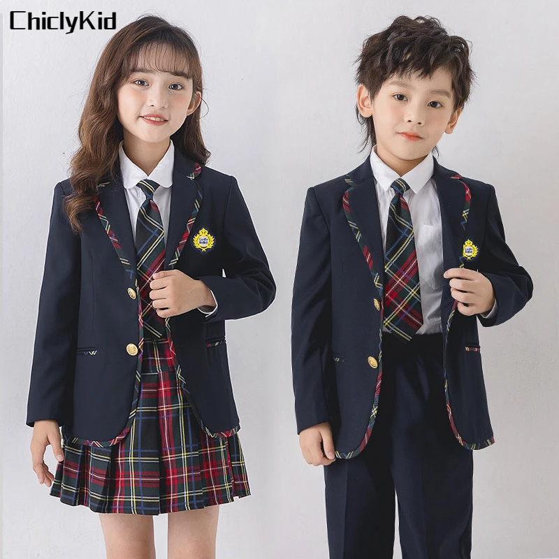 Uniforme-scolaire-pour-enfants-olympiques-de-jupe-carreaux-pour-filles ...