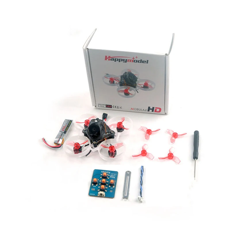 Happymodel-Mobula6-HD-1S-65mm-Brushless-Bwhoop-Mobula-6-FPV-Drone ...