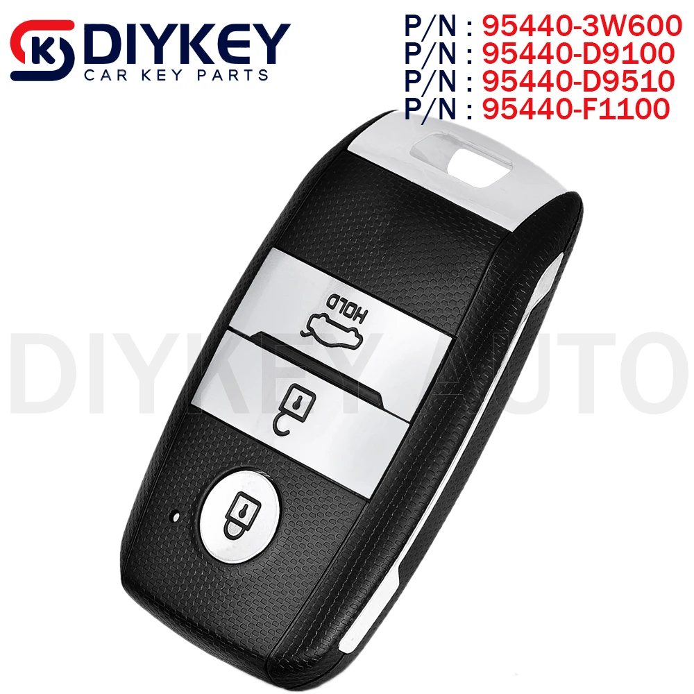DIYKEY 95440-3W600 95440-D9510 95440-D9100 95440-F1100 Smart Car Key ...