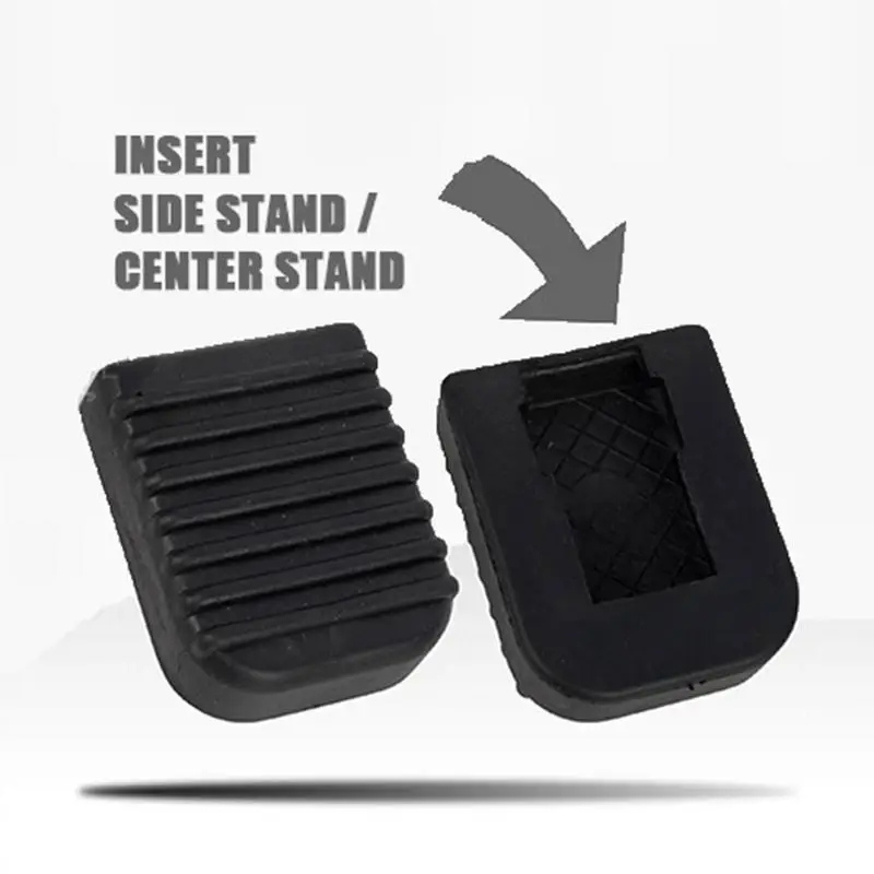 Motorcycle Bikes Kickstand Extender Foot Side Stand Extension Foot Pad ...