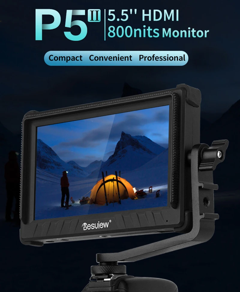 Desview Bestview P5II Monitor 5.5" 4K HDMI Full HD 1920*1080 Display ...