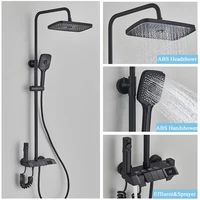 4 Way Mixer Tap Digital Display Shower System Set - FaucetBazaar