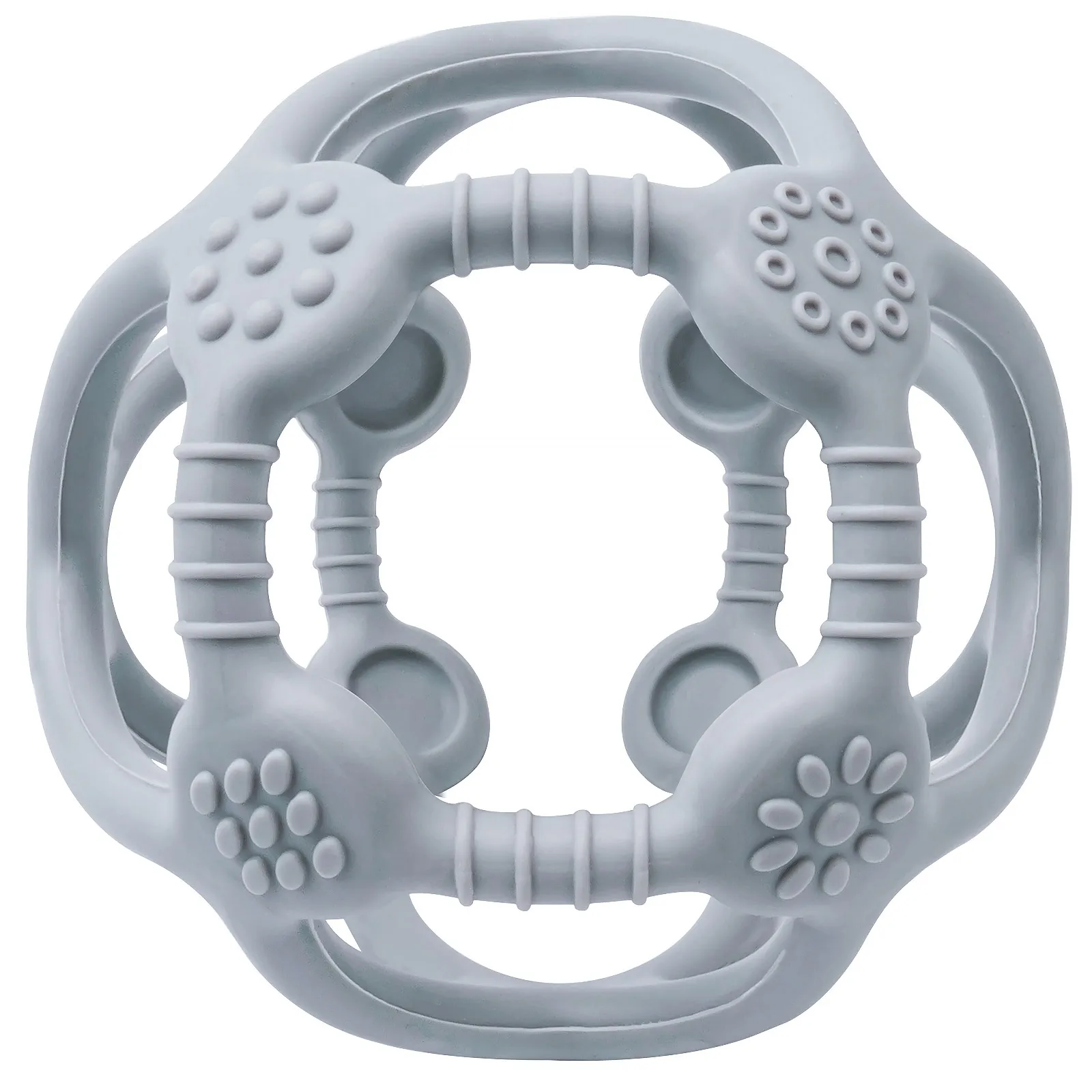 1pc Baby Shower Gifts Deformable Soft Silicone Baby Toys Exercise The ...