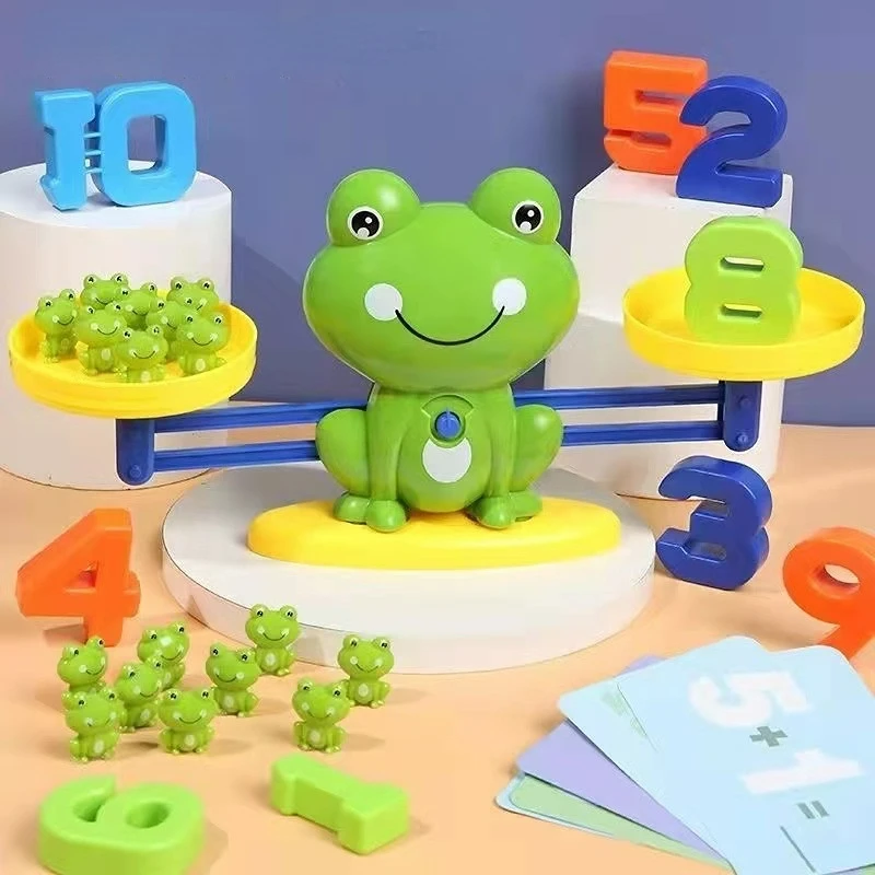 Mathematical-Intelligence-Math-Toys-Funny-Frog-Scale-Children-s-Early ...