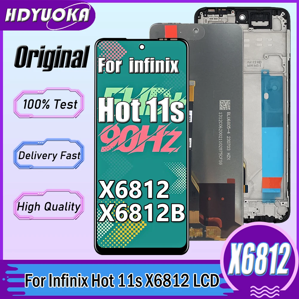 6-78-Original-For-Infinix-Hot-11s-LCD-Display-Touch-Screen-Assembly ...