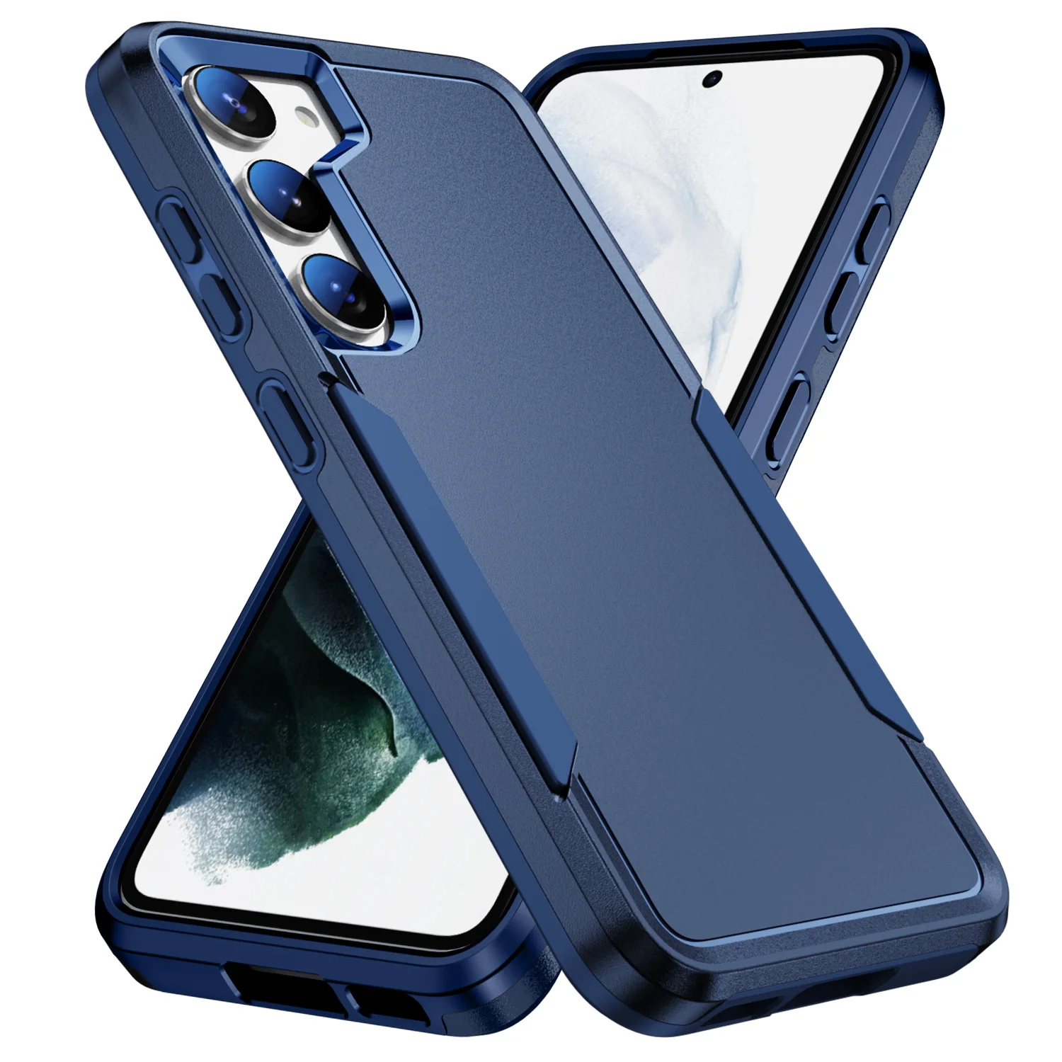 Luxury Comfortable Phone Case for Galaxy S23 Plus (Red)