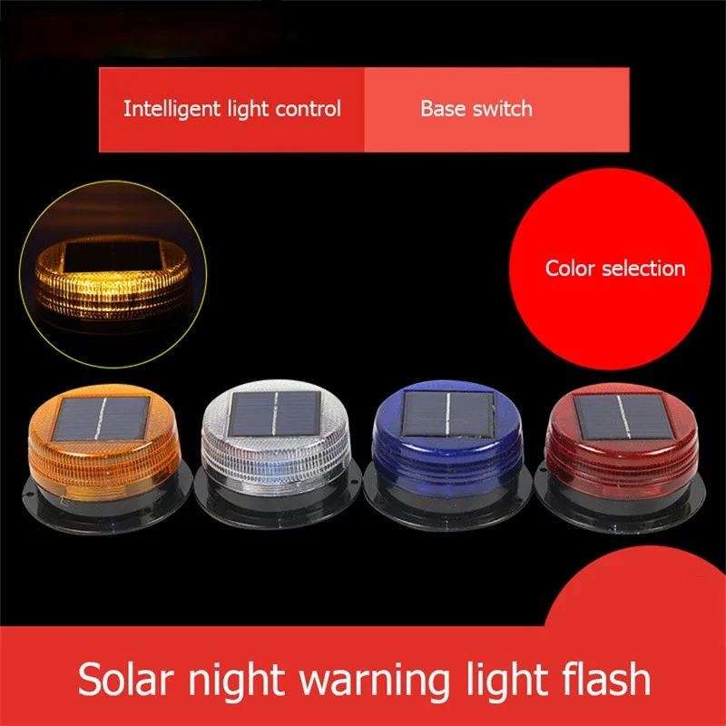 Solar-Power-Warning-Light-Vehicle-Mounted-Flashing-Light-Car-Roof ...