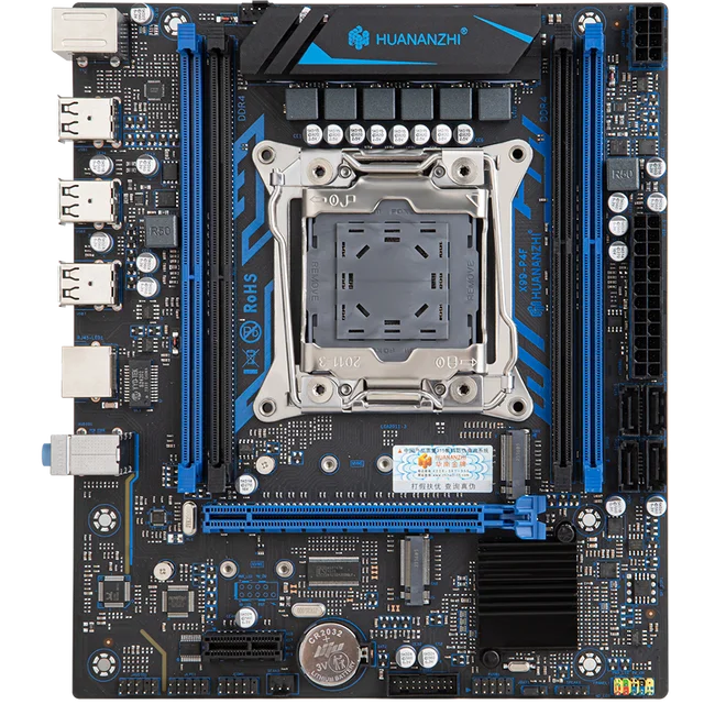 HUANANZHI X99 P4F LGA 2011-3 XEON X99 Motherboard with Intel E5 2650 V4 ...