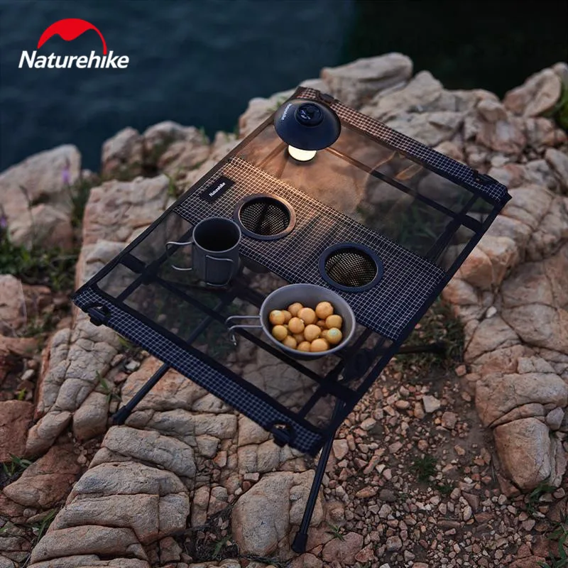 Naturehike-FT07-Foldable-Camping-Table-With-Water-Cup-Hole-600g ...